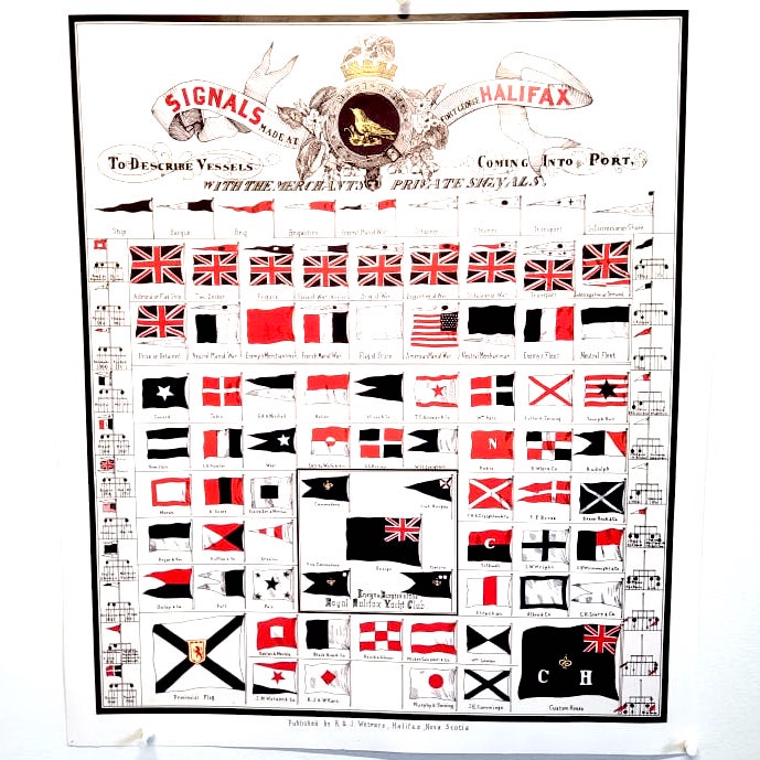 Signal Flag Print – Halifax Citadel Gift Shop