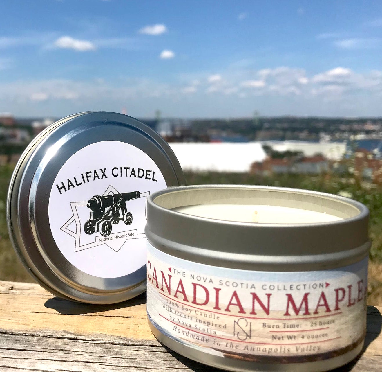 Canadian Maple Candle – Halifax Citadel Gift Shop